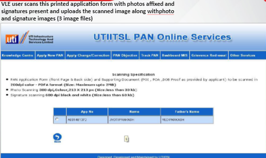 PAN Card – Procedure – nimbusknowledgebank