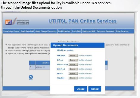 PAN Card – Procedure – nimbusknowledgebank